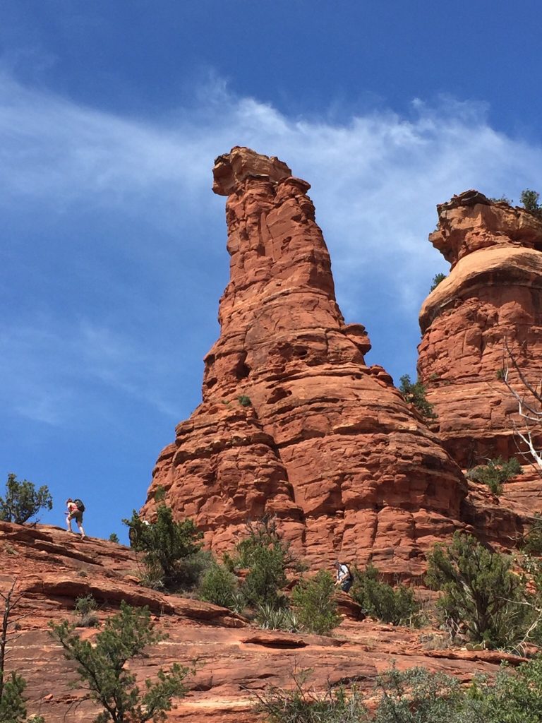 Kachina rock formation guards the Boynton Canyon vortex in Sedona | AZ ...